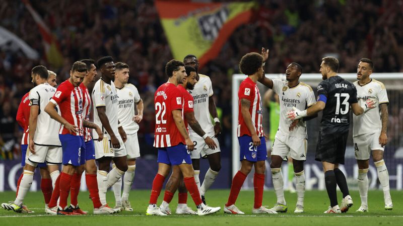 Real Madrid vs Atletico Madrid predicted lineups - Supercopa de Espana
